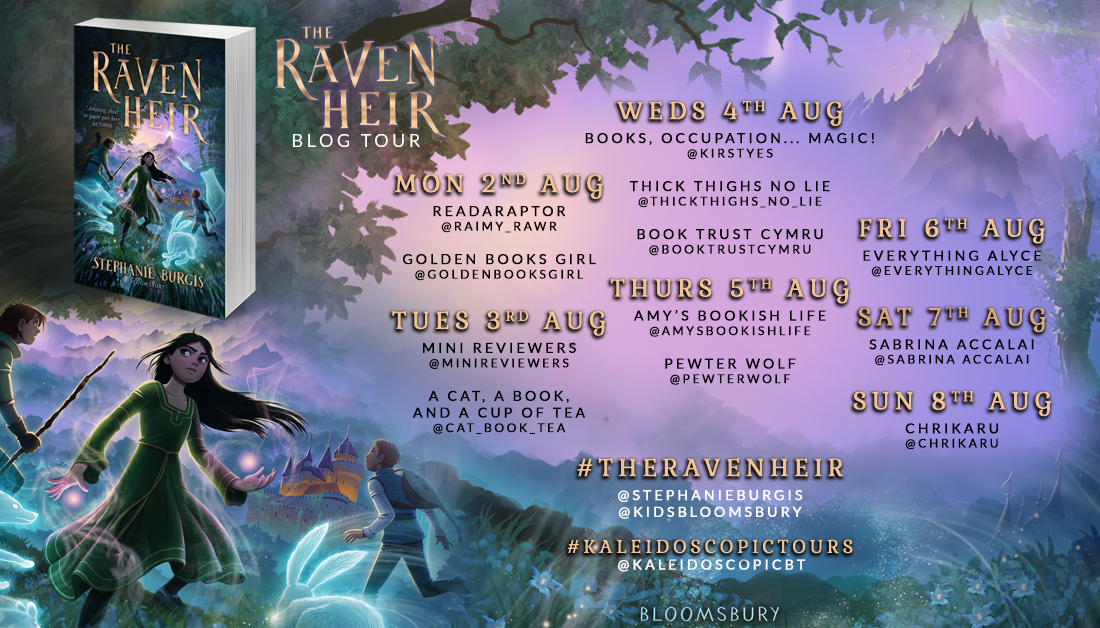 The Raven Heir by Stephanie Burgis – Blog Tour Book Review | kirstyes